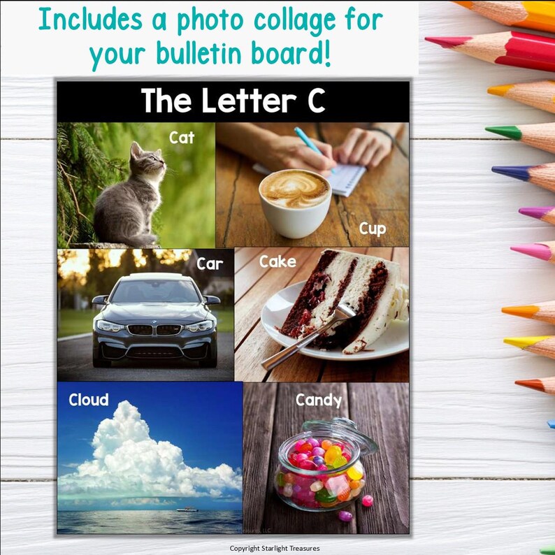Letter C Mini Book: Alphabet Learning Activity (digital Download) - Etsy