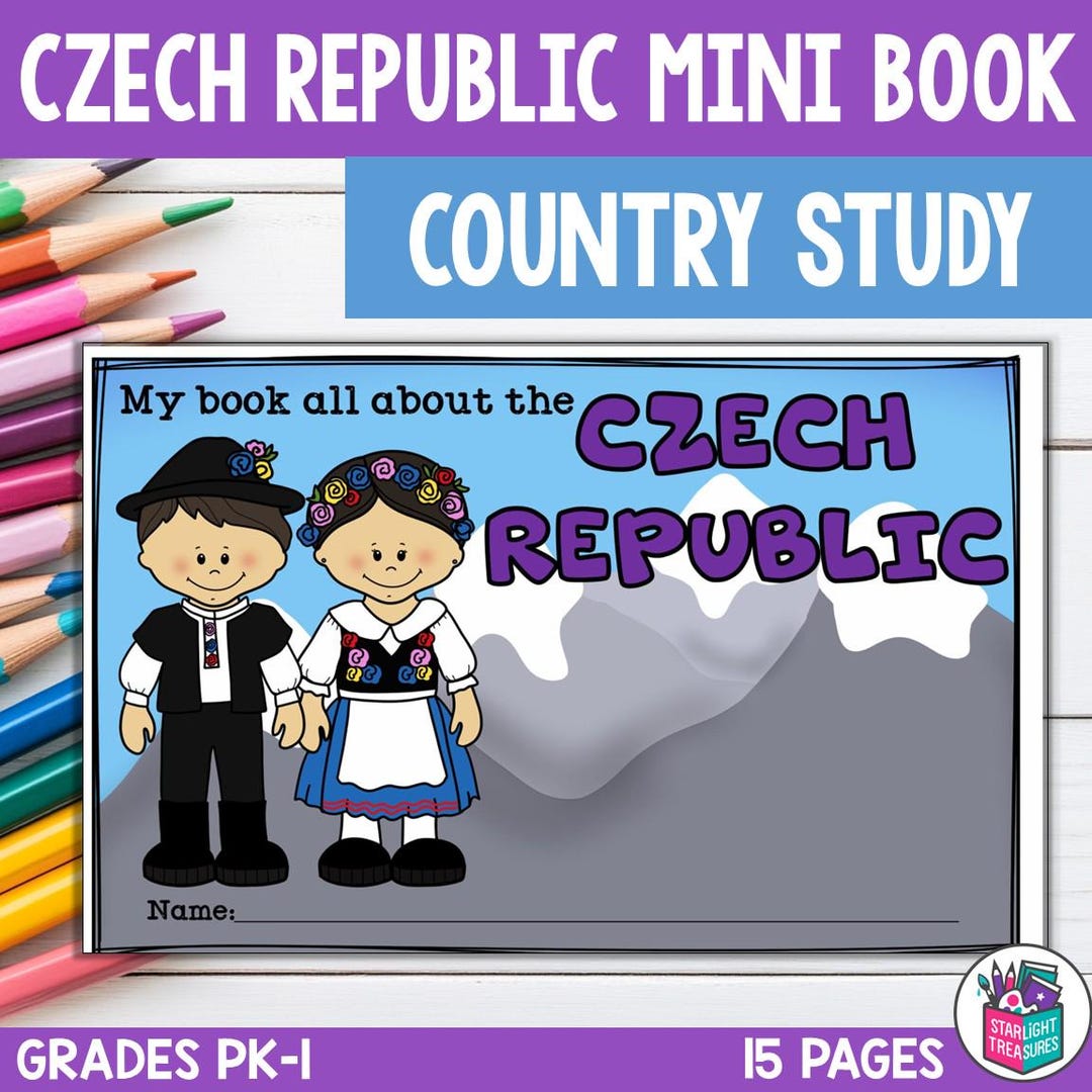 Czech Republic Mini Book: Early Reader Country Study (digital Download ...