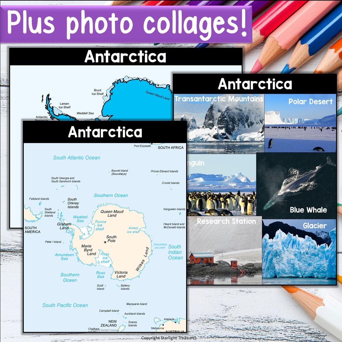 All About Antarctica Complete Unit With Activities for Early Readers ...