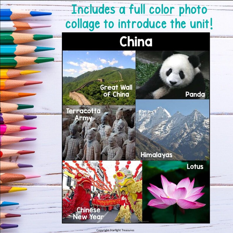 China Mini Book for Early Readers - A Country Study - Etsy