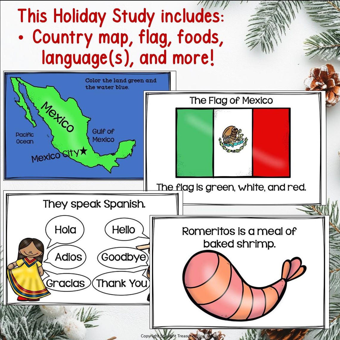 Las Posadas Mini Book: Christmas in Mexico, Early Readers (digital ...