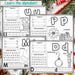 Alphabet Workbook: Worksheet A-Z Christmas Activity, Christmas Alphabet ...