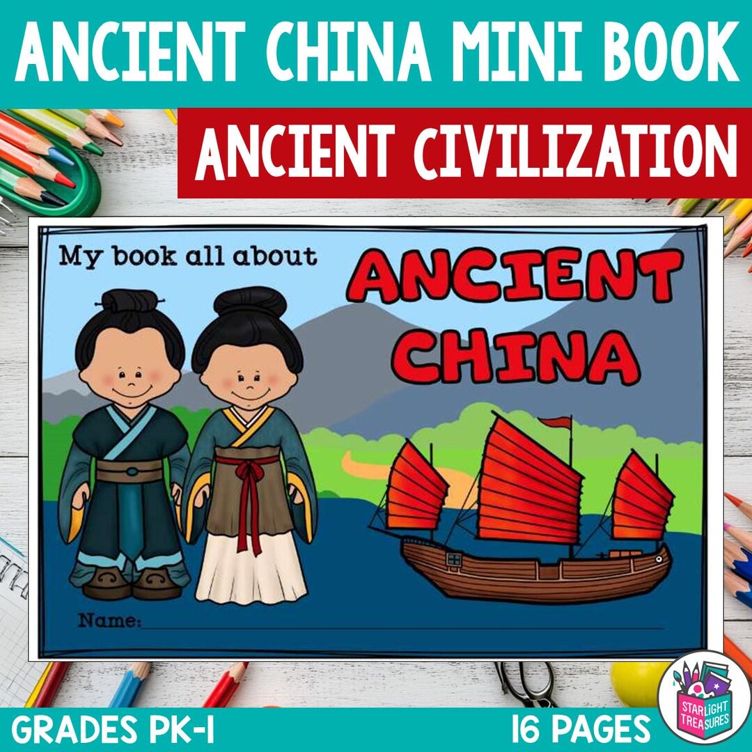 Ancient China Mini Book for Early Readers - Ancient Civilizations ...