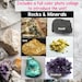 Type of Rocks and Minerals Mini Book for Early Readers: Rocks, Minerals ...
