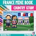 France Mini Book for Early Readers - A Country Study - Etsy