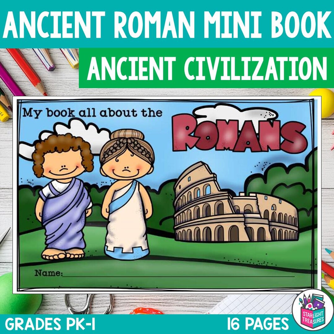 Ancient Rome Mini Book for Early Readers - Ancient Civilizations ...