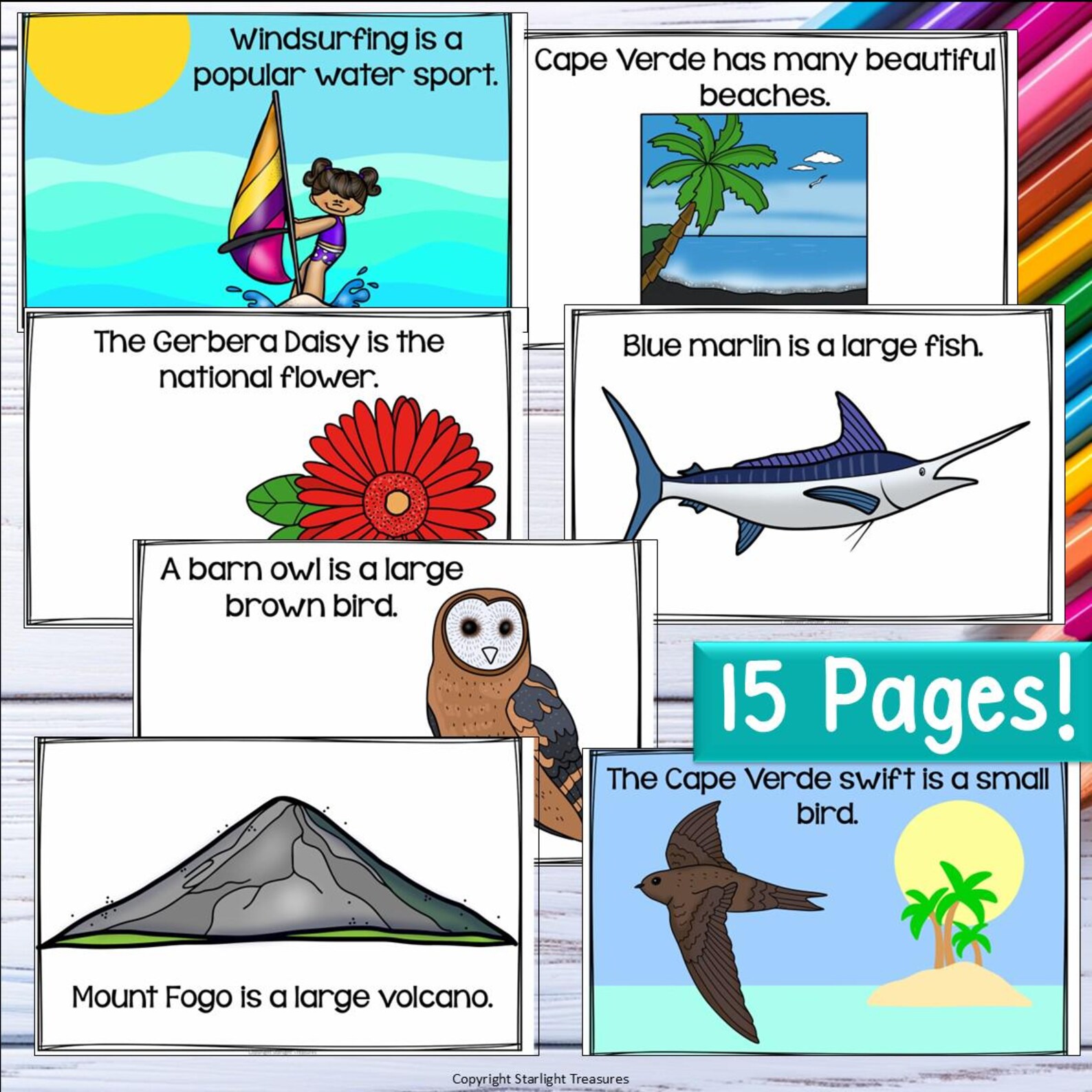 Cape Verde Mini Book: Country Study for Early Readers (digital Download ...