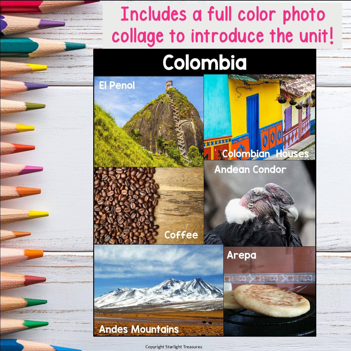 Colombia Mini Book for Early Readers - A Country Study Colombia ...