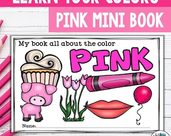 Colors of the Week: Yellow Mini Book for Early Readers - Etsy