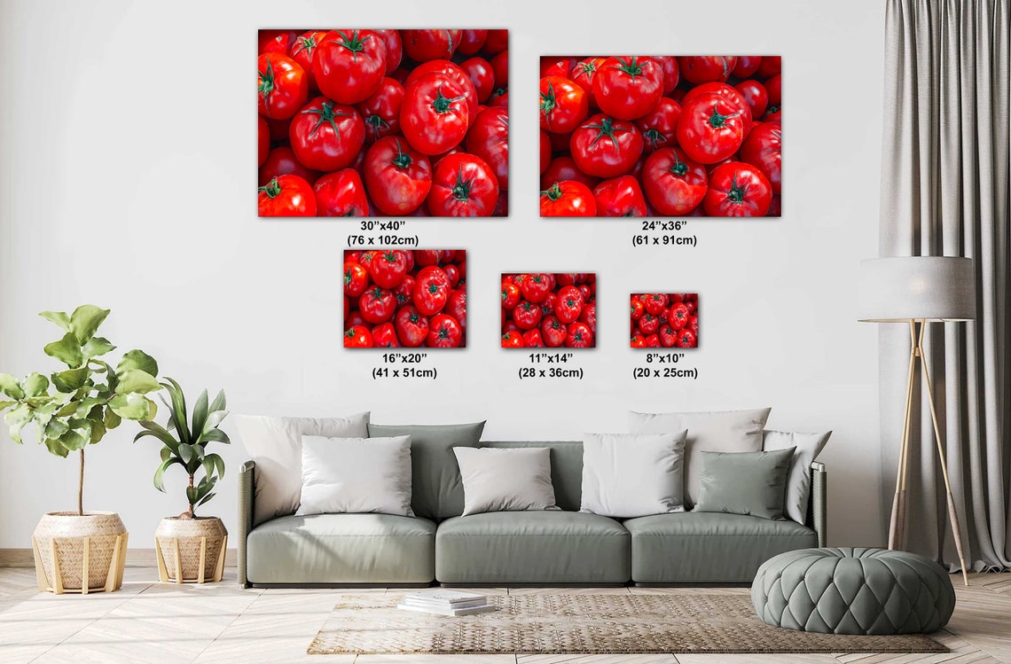 Fresh Red Tomatoes Print Farmers Market Photography, Kitchen Decor ...