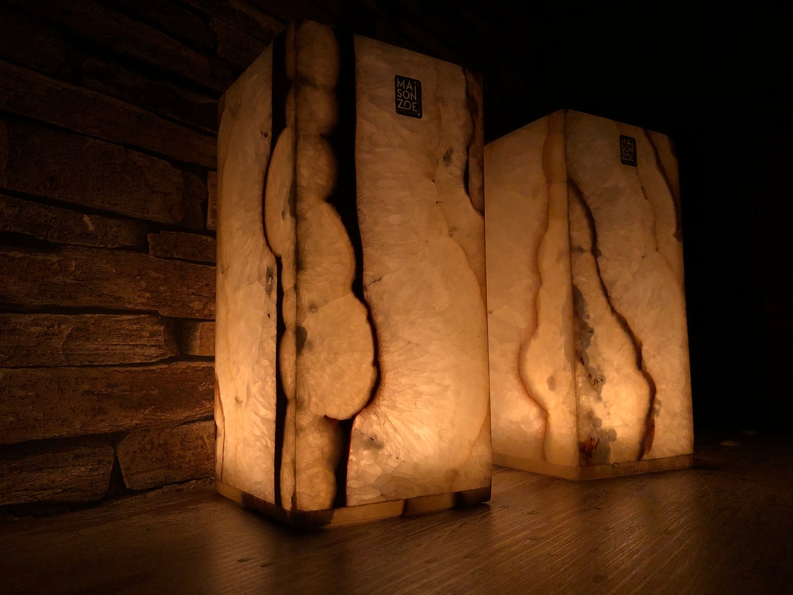 Maison Zoe Alabaster Candle Holder Set of 2 Tea Light Holder - Etsy