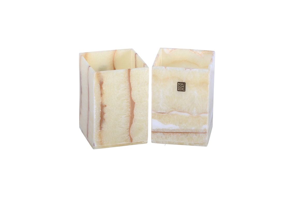 Maison Zoe Alabaster Candle Holder Set of 2 Tea Light Holder - Etsy