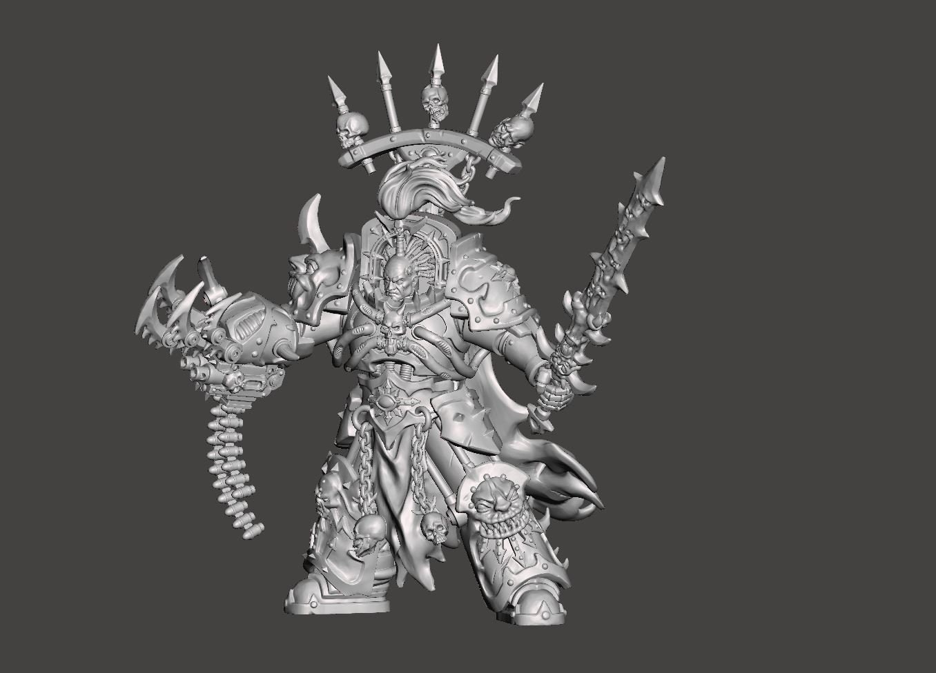 Warhammer 40k Abaddon True Scale Replica - Etsy