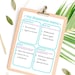 Dopamine Menu Printable | Mental Wellness Planner | Joy and Happiness ...