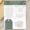 Relief Society Newsletter Template | Printable Editable Relief Society ...