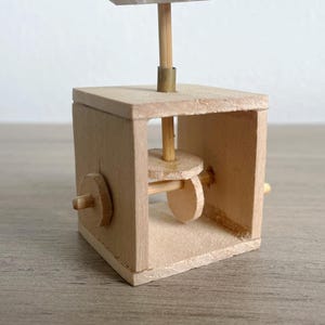 Cute Ghost Automata Kinetic Sculpture Mechanical Toy Halloween Gift ...