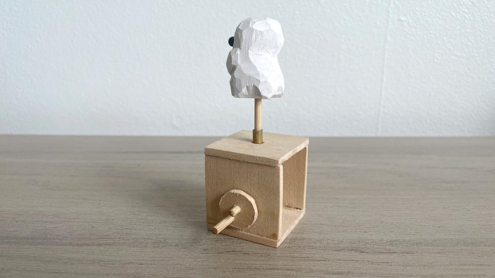 Cute Ghost Automata, Kinetic Sculpture, Mechanical Toy, Handmade ...