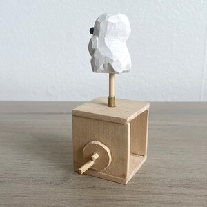 Cute Ghost Automata, Kinetic Sculpture, Mechanical Toy, Handmade ...