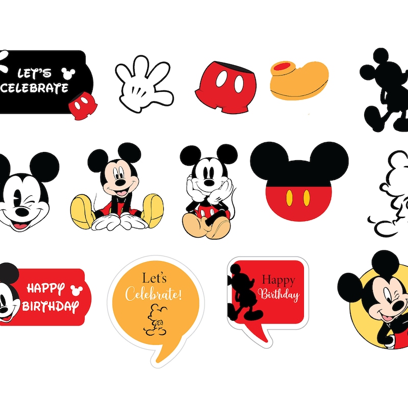 Mickey Scrapbook - Etsy