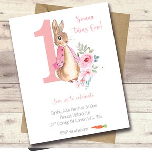 Digital Flopsy Bunny Birthday Cupcakes Topper - Etsy