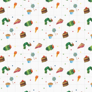 The Very Hungry Caterpillar Digital Paper: 10 Seamless Patterns ...
