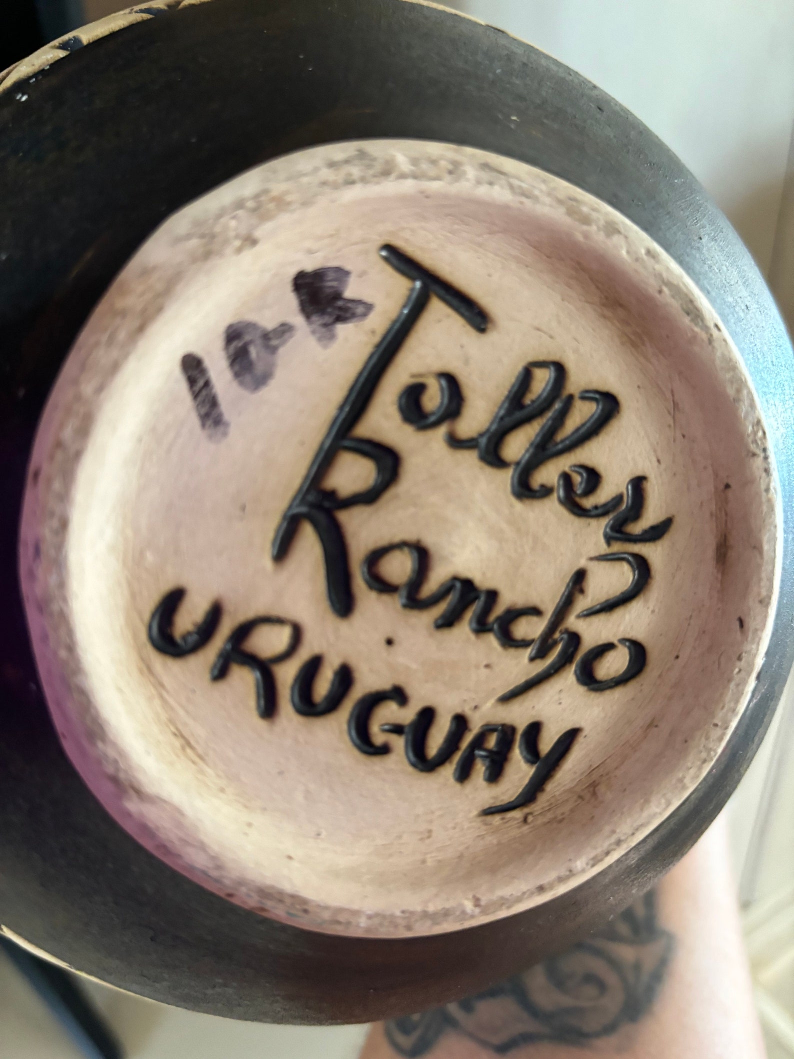 Signed Pottery Vase Eclectic - Etsy