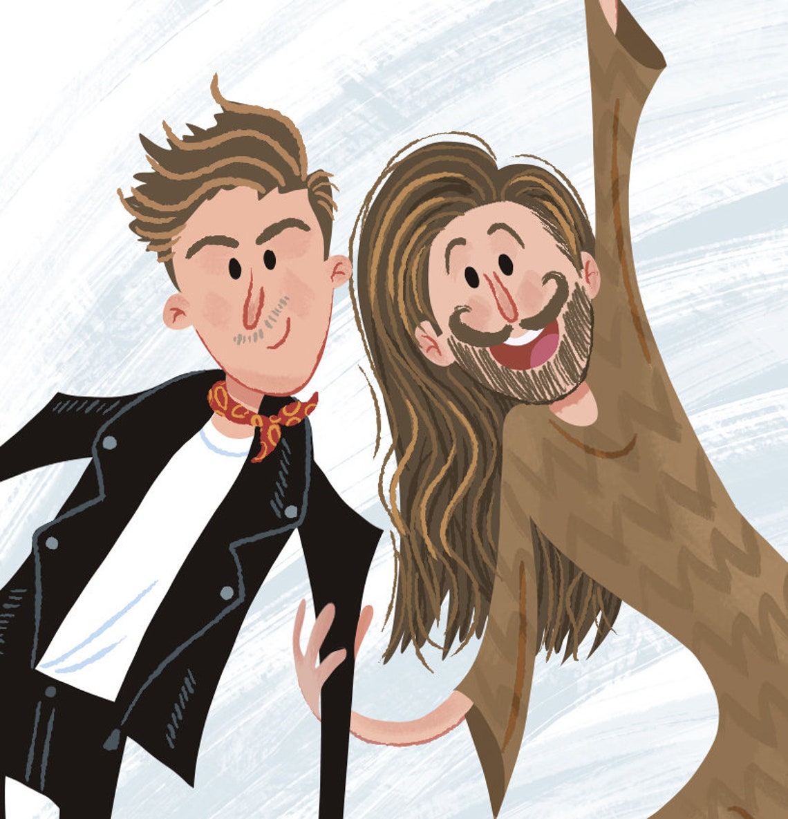 Illustration of Fab 5 From Netflix's queer Eye - Etsy