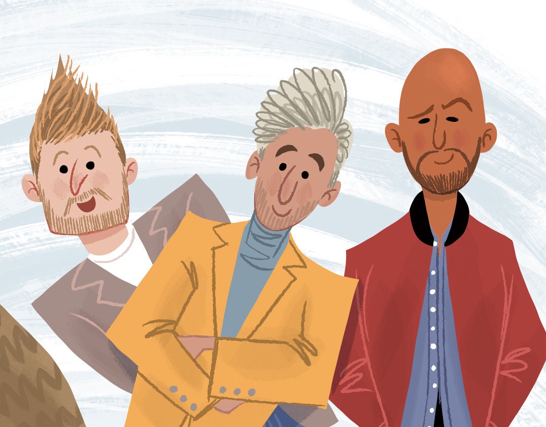Illustration of Fab 5 From Netflix's queer Eye - Etsy