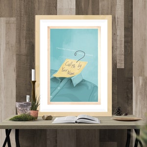 Minimalist Poster Design of "call Me by Your Name" [2017] - Etsy