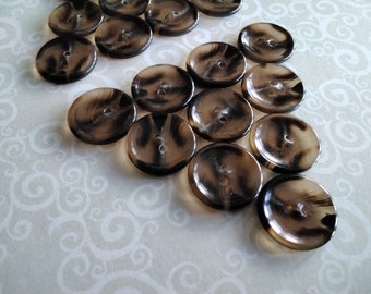 Tortoise Shell Buttons | Etsy