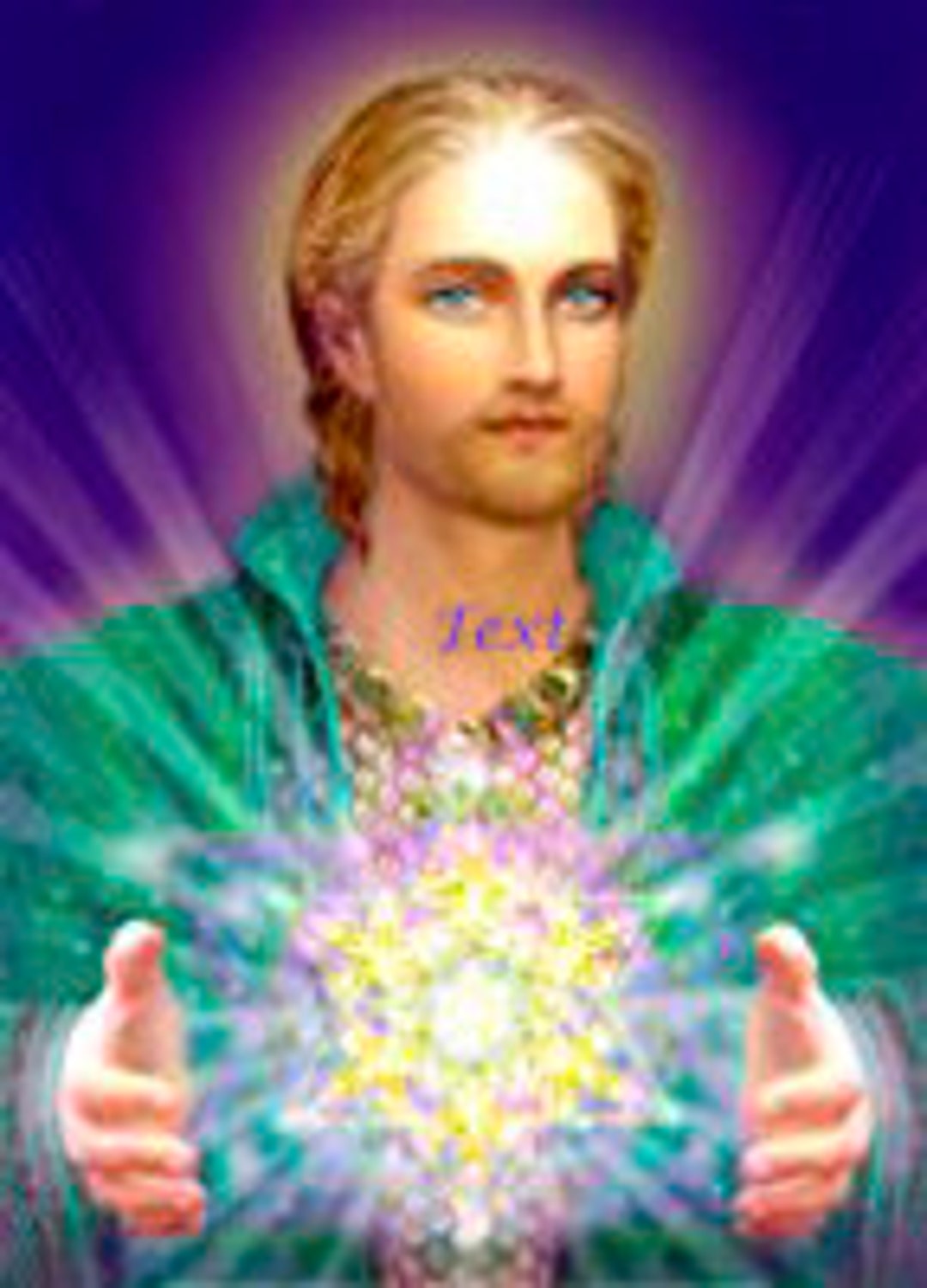 Ascended Master Hilarion 5"x7" Laminated Altar Card (HL) - Etsy