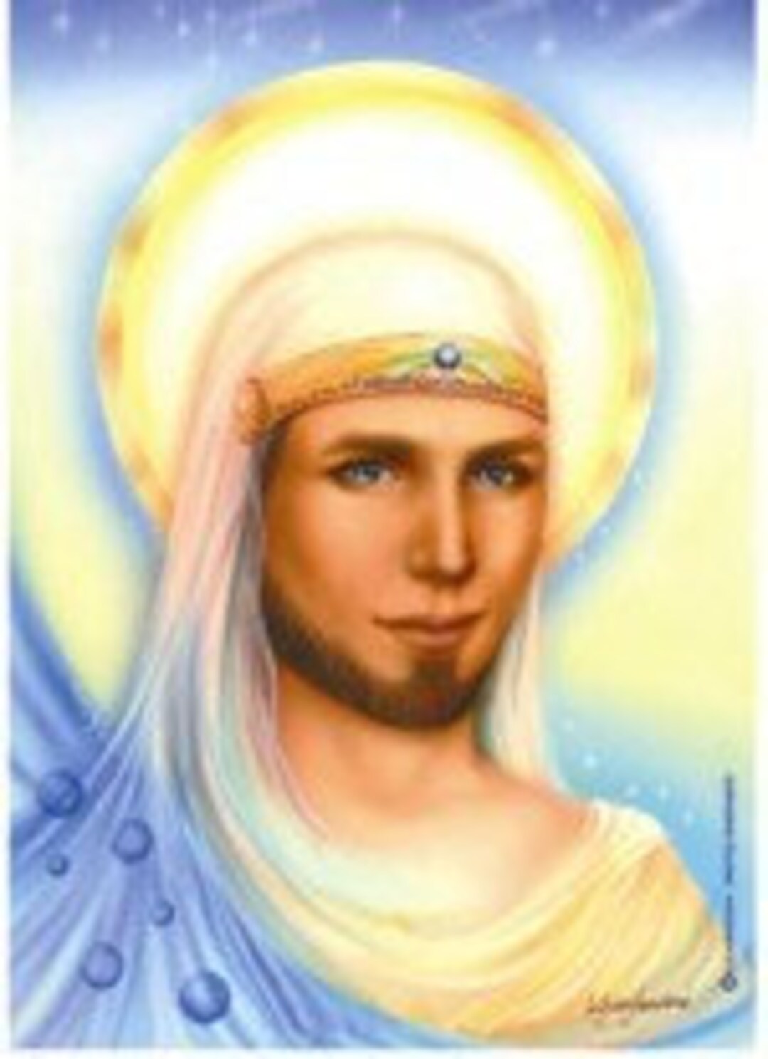 Serapis Bey 5x7 Laminated Altar Card SE1 - Etsy