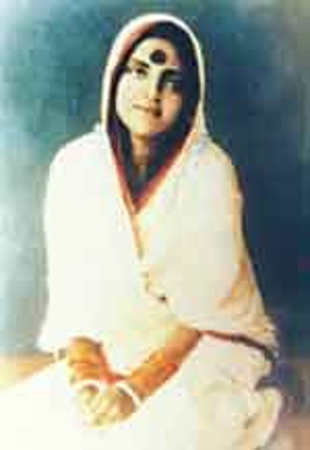 Ananda Mayi Ma 5"x7" Laminated Altar Card (AM) - Etsy