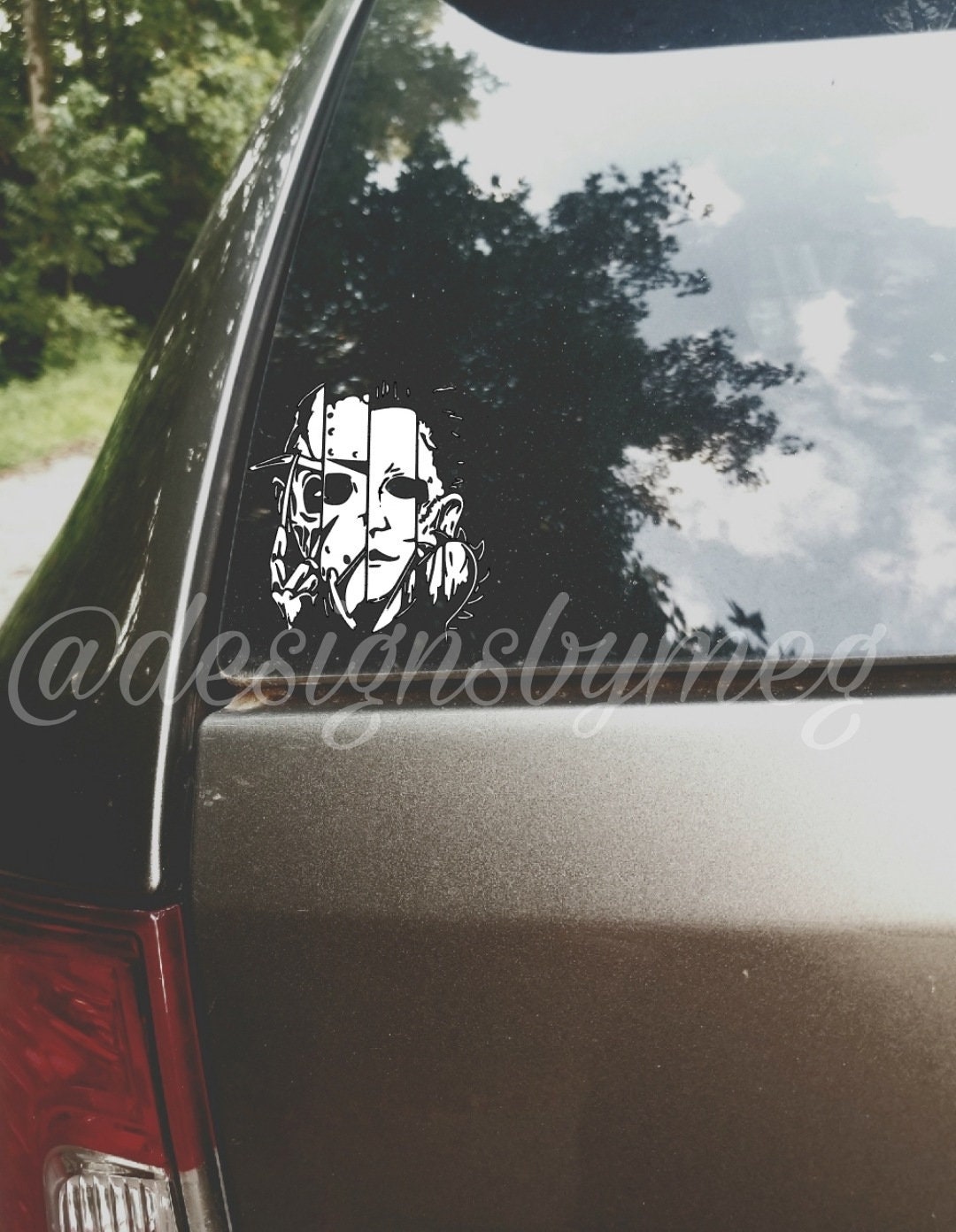 Horror Mashup Decal - Etsy