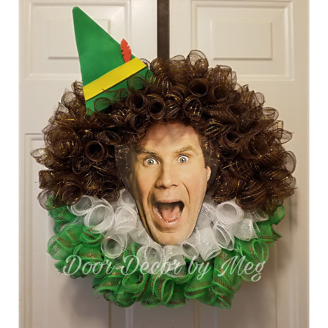 Buddy the Elf Wreath - Etsy