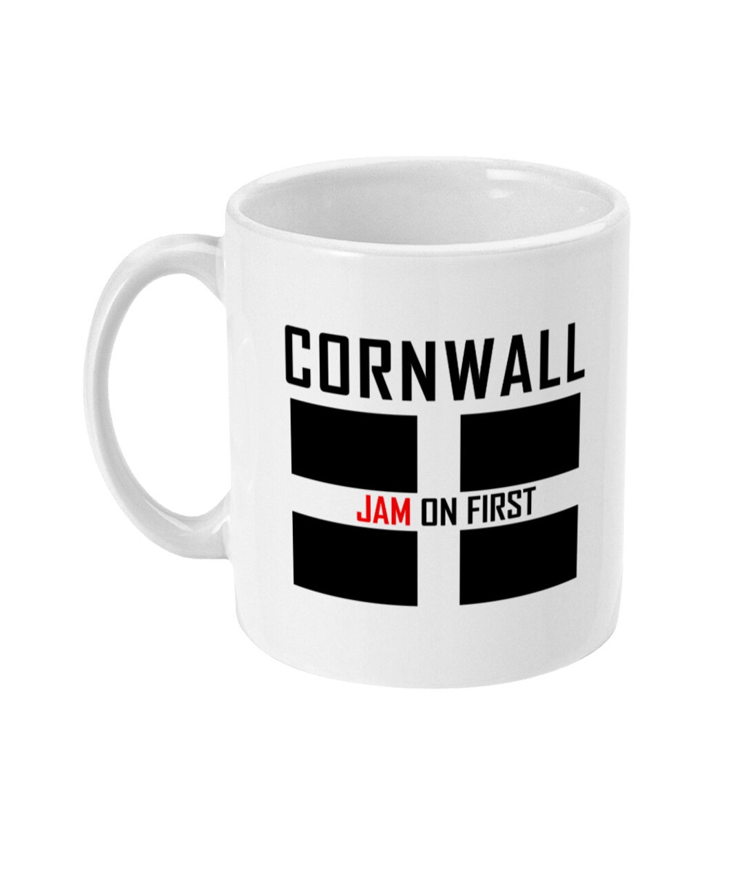 Cornwall Mug Jam on First Scone / Cornwall Gift / Cornish Gift / Kernow ...