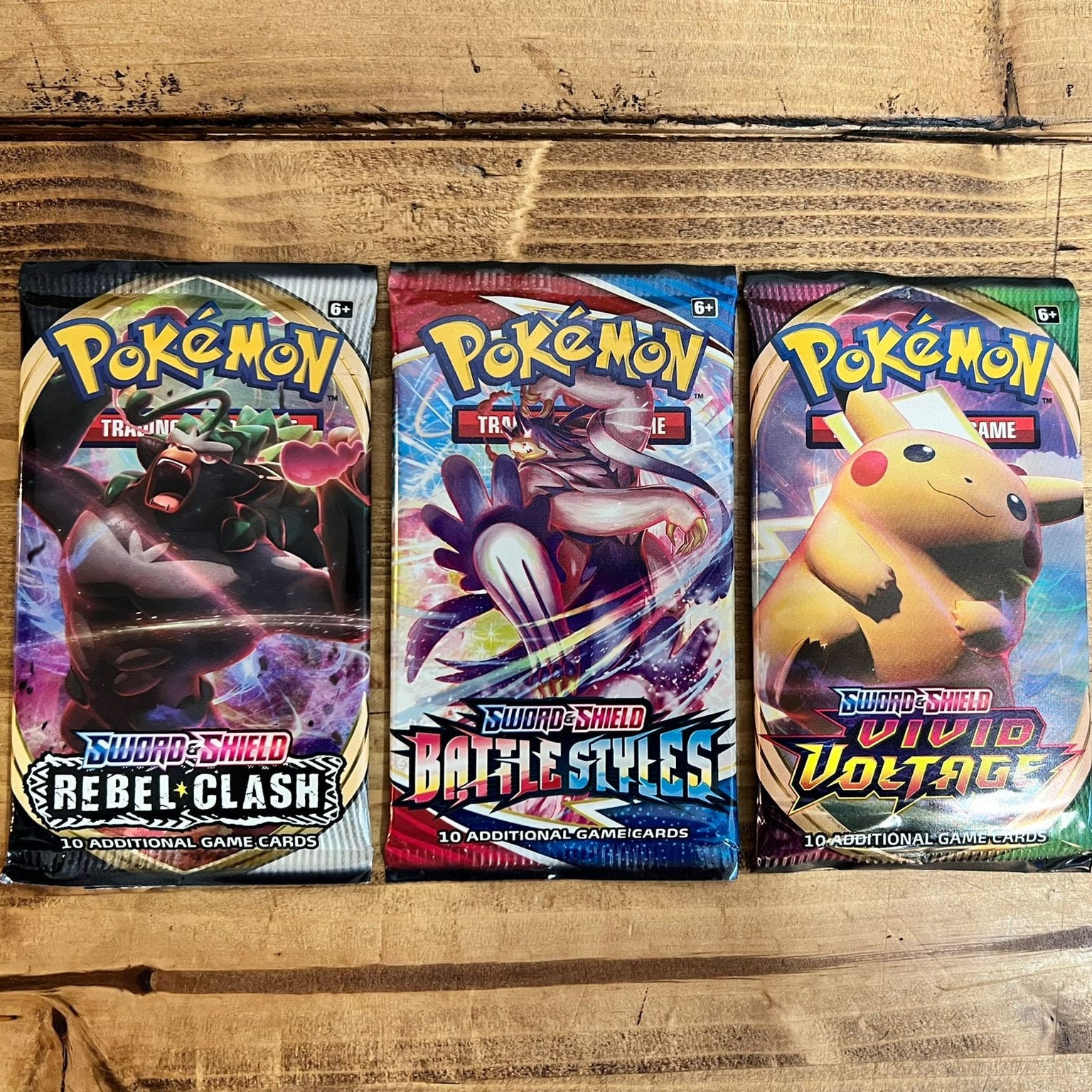 Pokemon Sword and Shield Booster Packs - Brand New & Sealed / Vivid ...