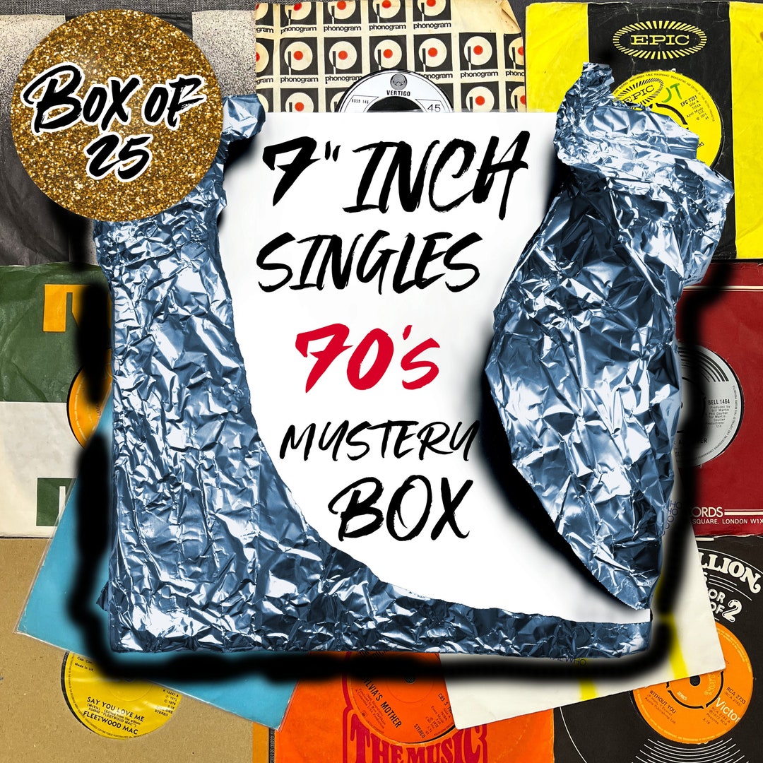 25 X 70's 7" Vinyl Singles Rock + Pop Job Lot Mystery Bundle - LP ...