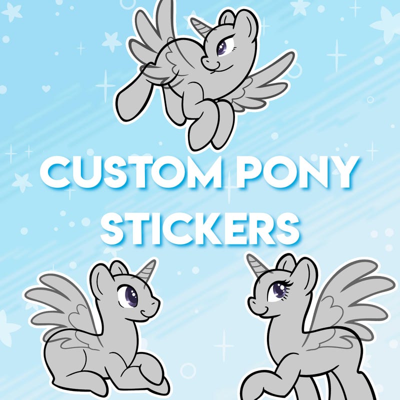 Custom Mlp Sticker - Etsy