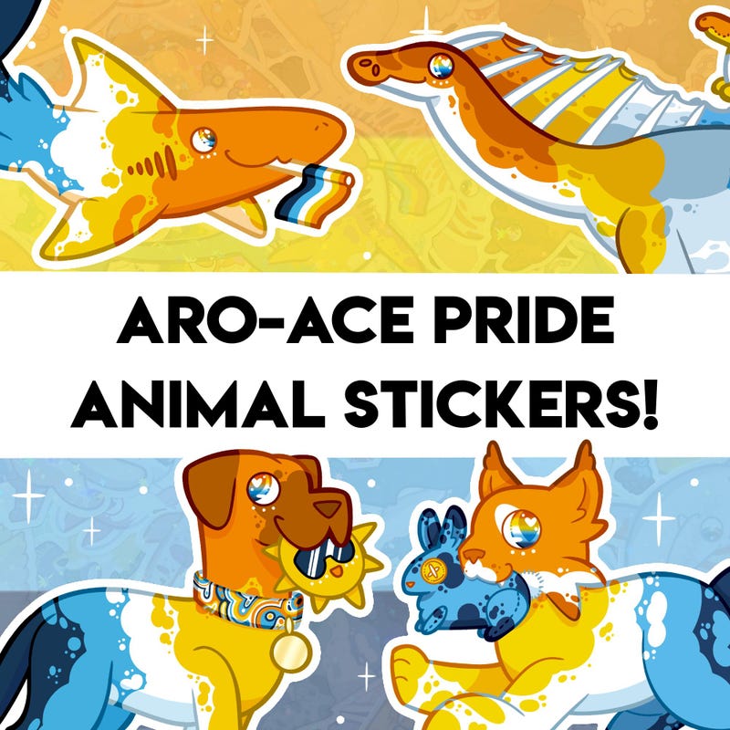 Aro Flag Stickers - Etsy