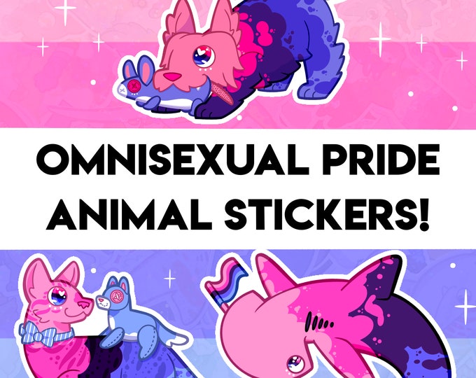 LGBT Round Stickers - Etsy