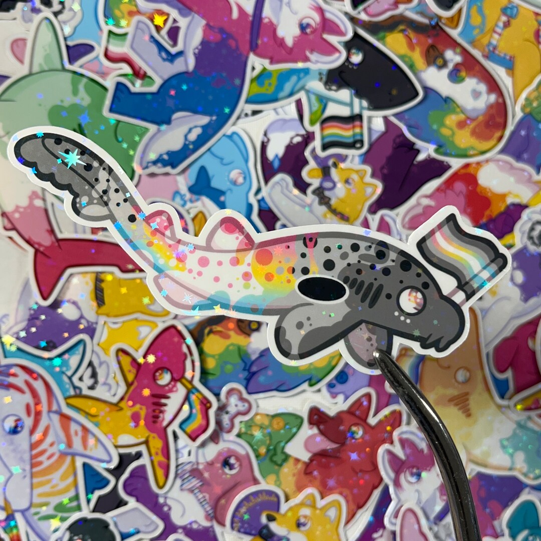 Demi-fluid Epaulette Shark Pride Pride Sharks Lgbt - Etsy Canada