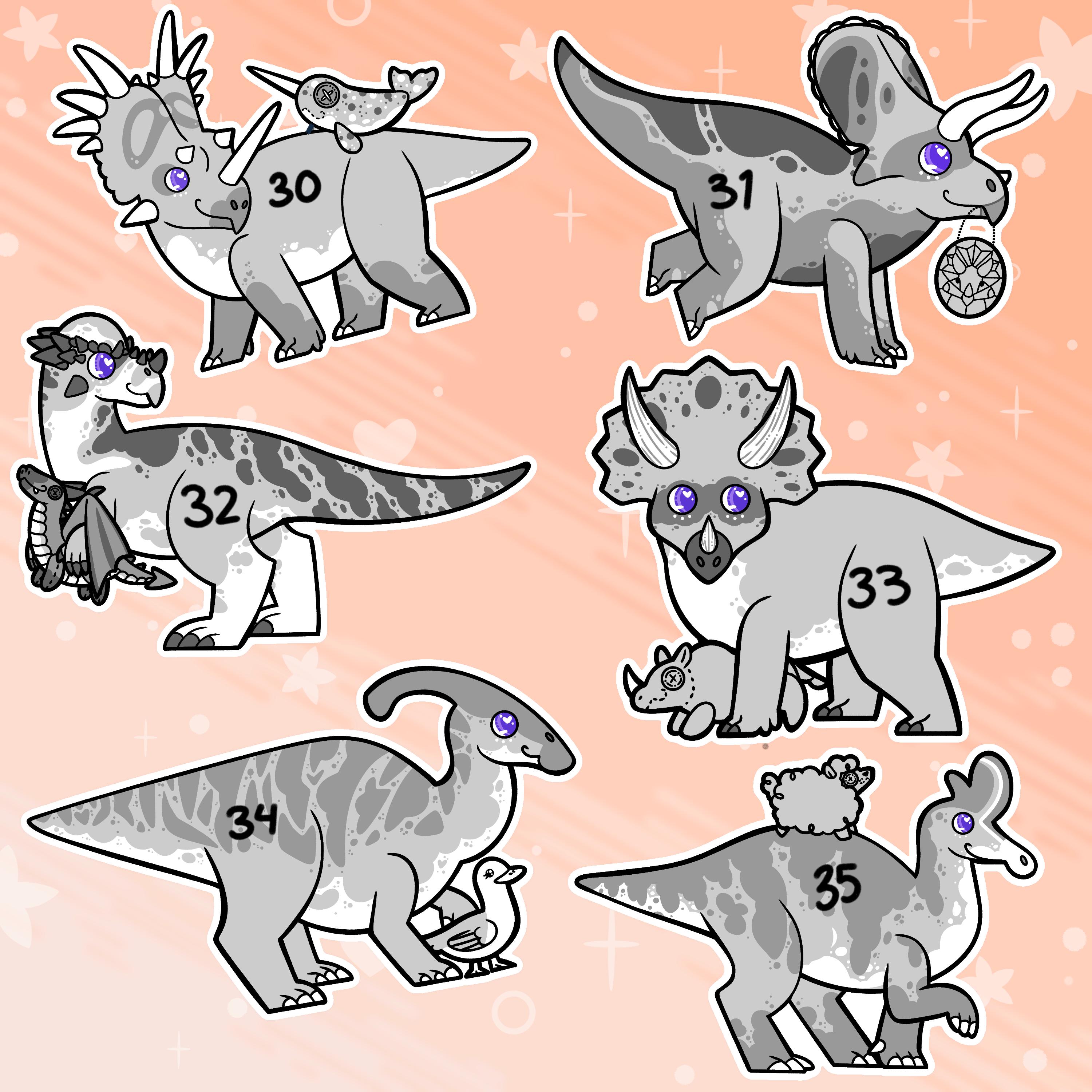 Custom Pride Dinosaurs - Commission Sticker Pride Flag LGBT Lesbian Gay ...