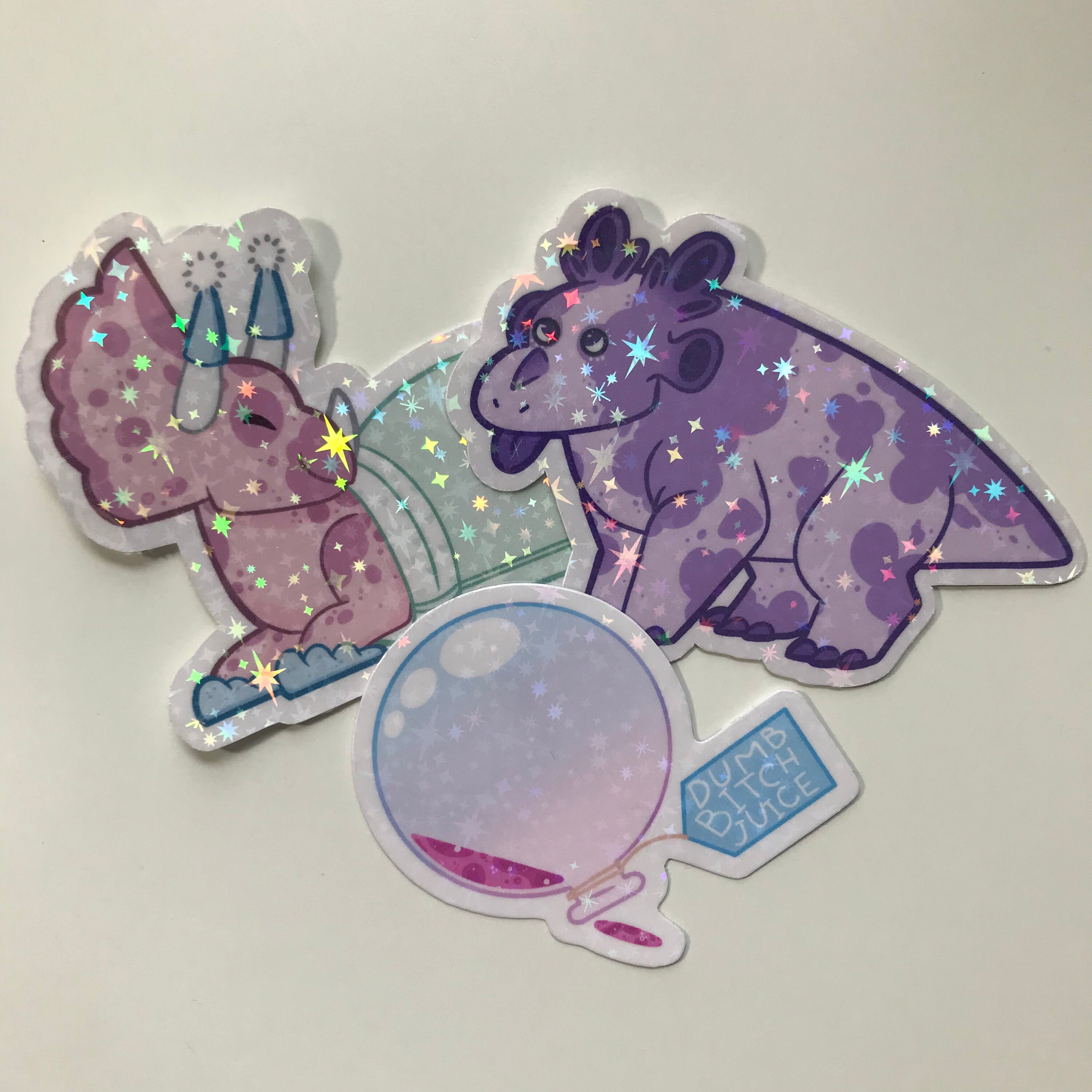 B Grade Sticker Blind Bag Mystery Pack - 10 Stickers - Glossy and ...