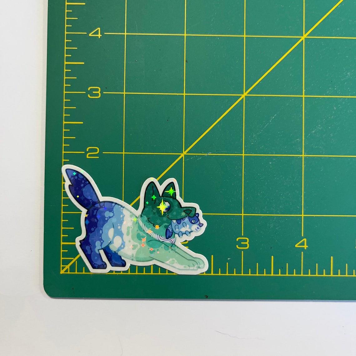 Gay Pride Flag Blue Heeler LGBT Pride Pup Sticker Big and - Etsy