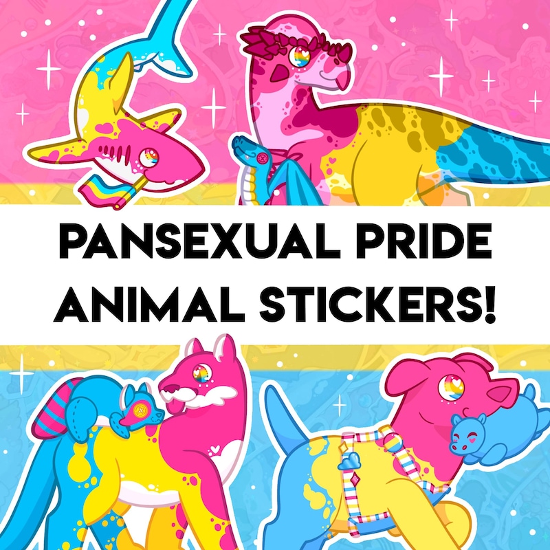 Cute Pansexual Stickers - Etsy