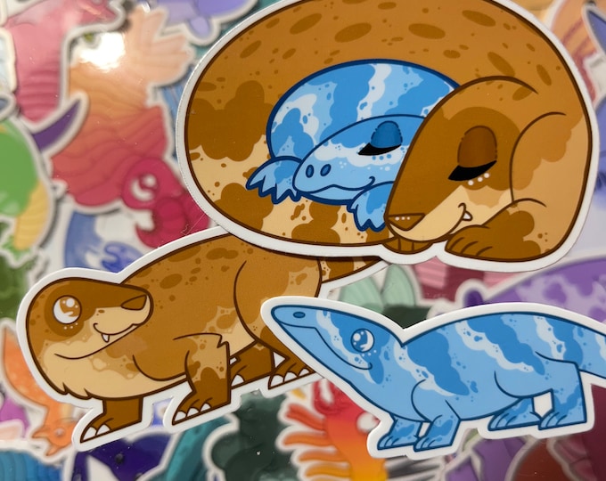 Triassic Cuddle Bundle Broomistega and Thrinaxodon 3 Paleontology ...