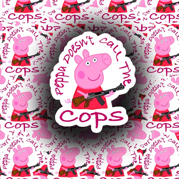 Peppa Pig Stickers - Etsy