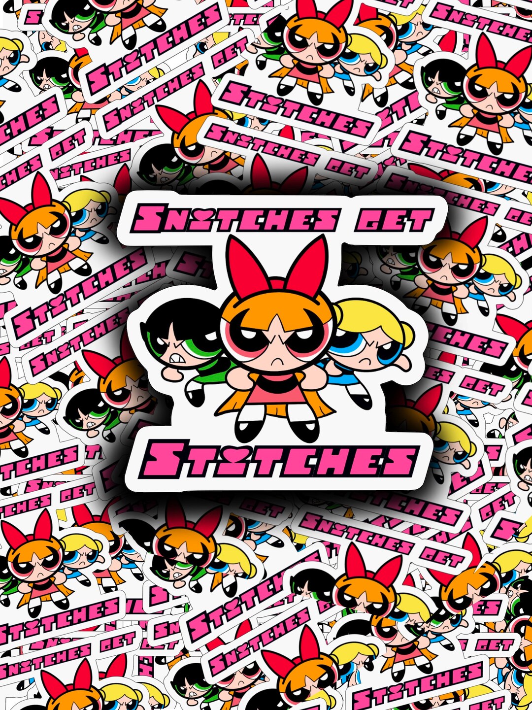 Powerpuff Girl Sticker - Etsy