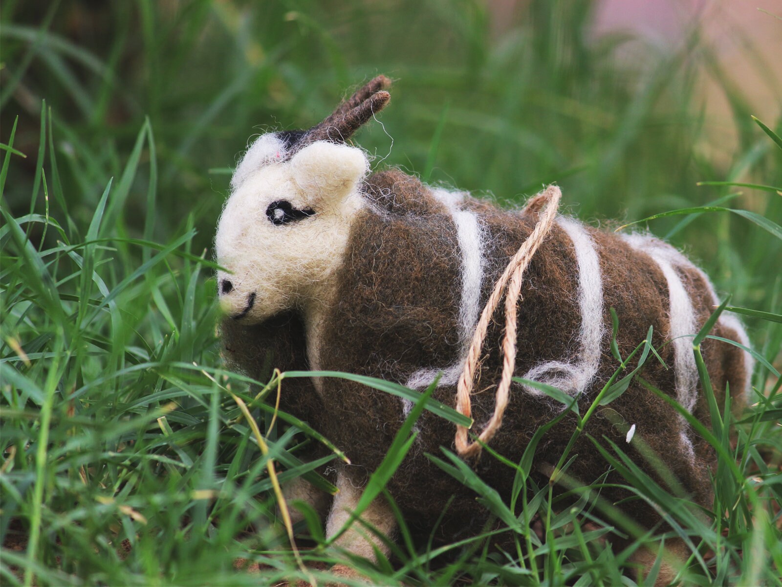 Wool Felt Yak Ornament Yak art and decoration | Etsy